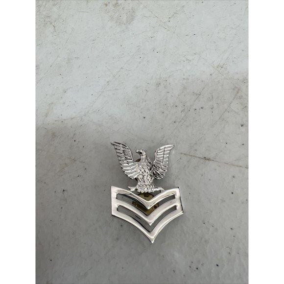 Accessories | 2nd Class Petty Officer Lapel Hat Pin Us Navy Rt E5 Po2 ...